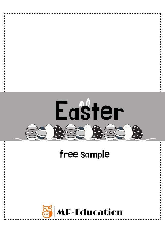 Easter - vocabulary + reading - FREE SAMPLE | MP-Education